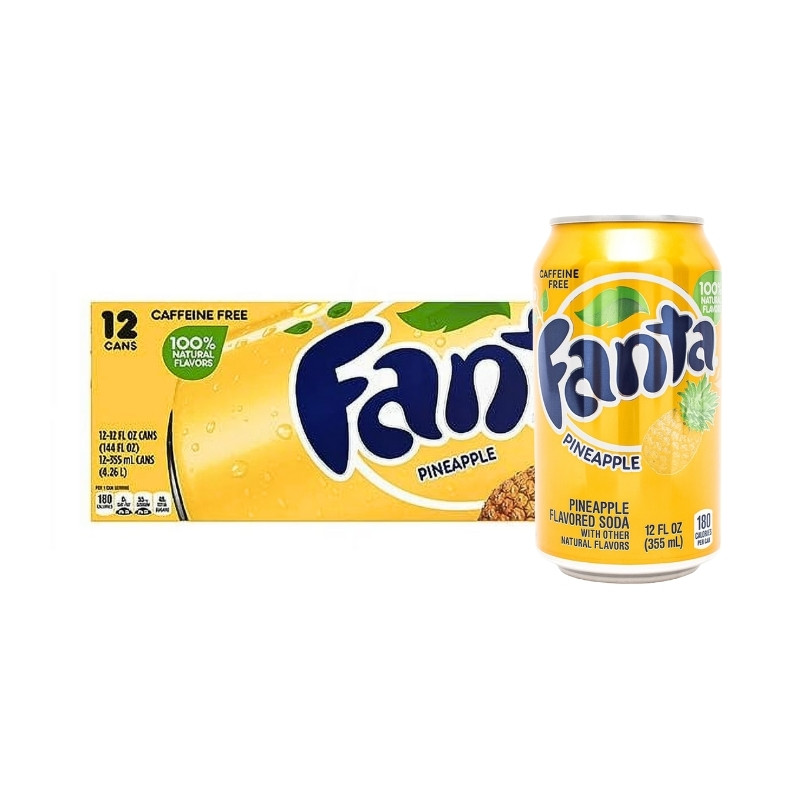 Fanta Piña Lata 355 ml - Althiqa Trading Company SAC